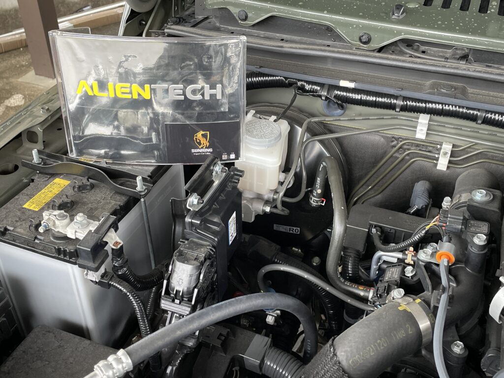 ALIENTECH ジムニー JB64W 2型 ECUチューニング - ALIENTECH ECUチューニング施工店 SUNRING エーリアンテック