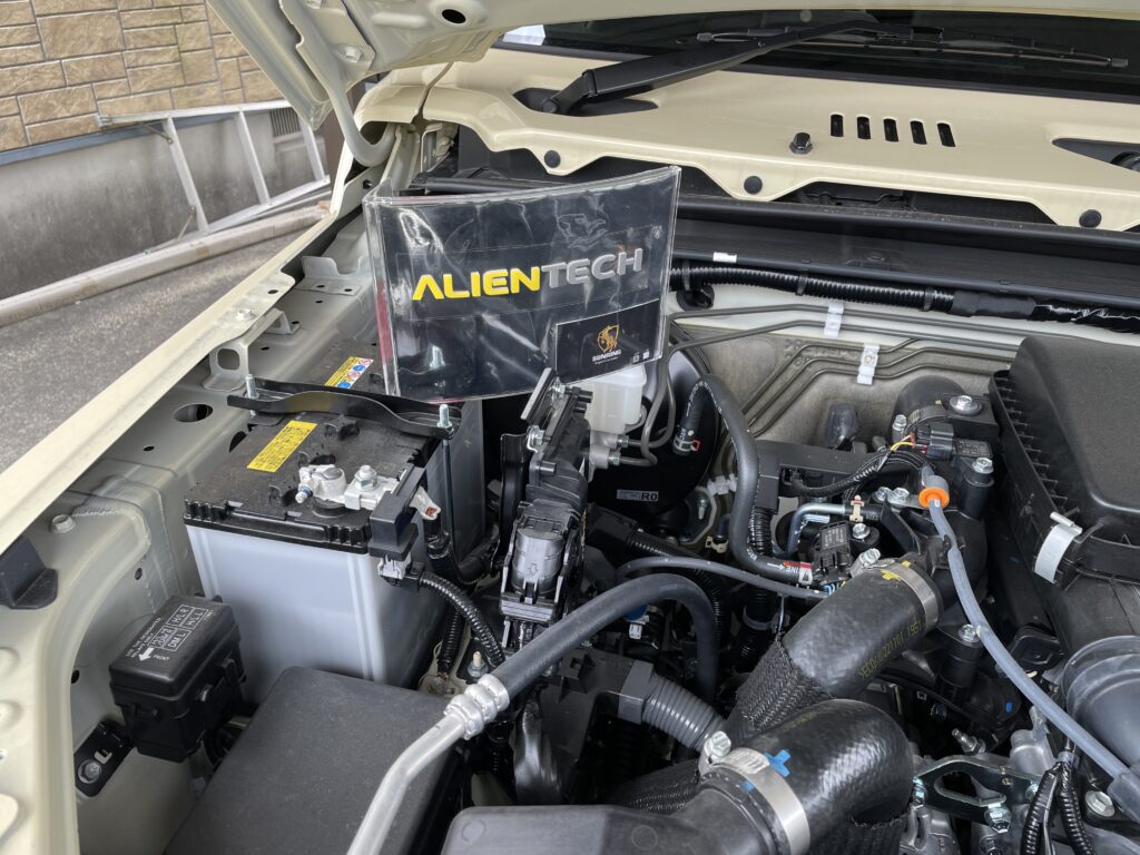 ALIENTECH ジムニー JB64W 3型 ECUチューニング - ALIENTECH ECUチューニング施工店 SUNRING