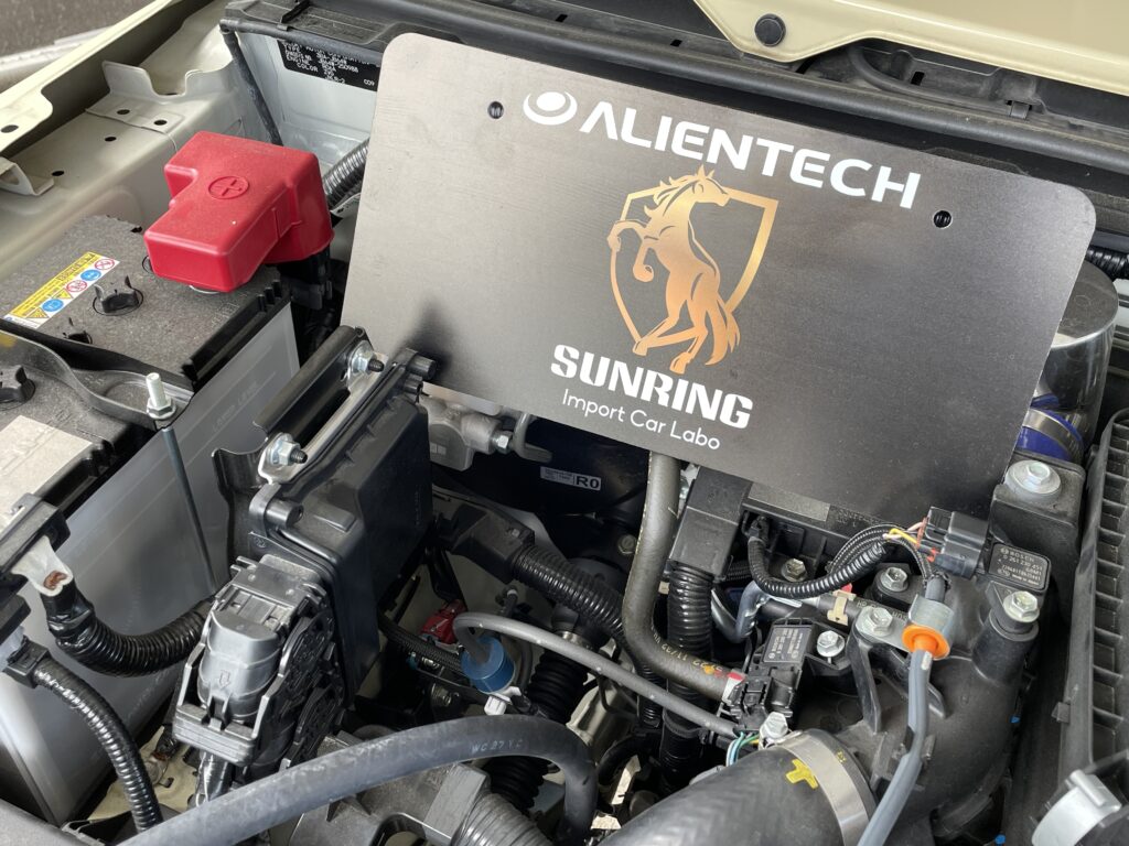 ALIENTECH スズキ ジムニー JB64W 2型 ECUチューニング - ALIENTECH ECUチューニング施工店 SUNRING