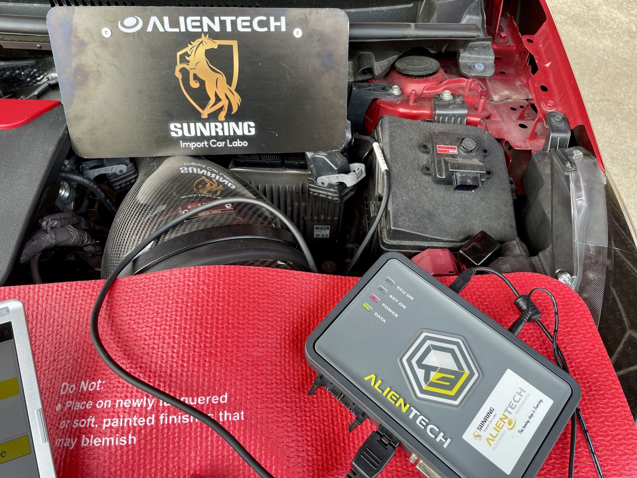 エーリアンテック トヨタ GRヤリス ECUチューニング - ALIENTECH ECUチューニング施工店 SUNRING